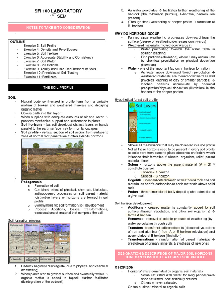 Sfi 100 Lab 2ND Exam | PDF | Soil | Porosity