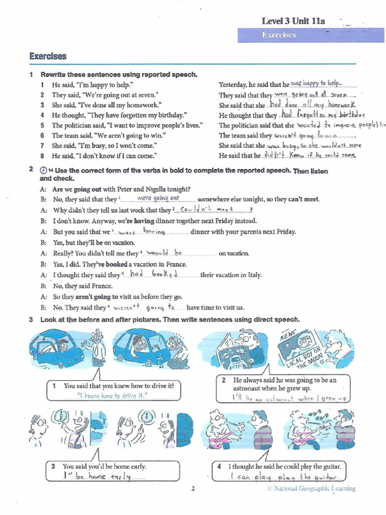 Level 3 Unit 11a | PDF