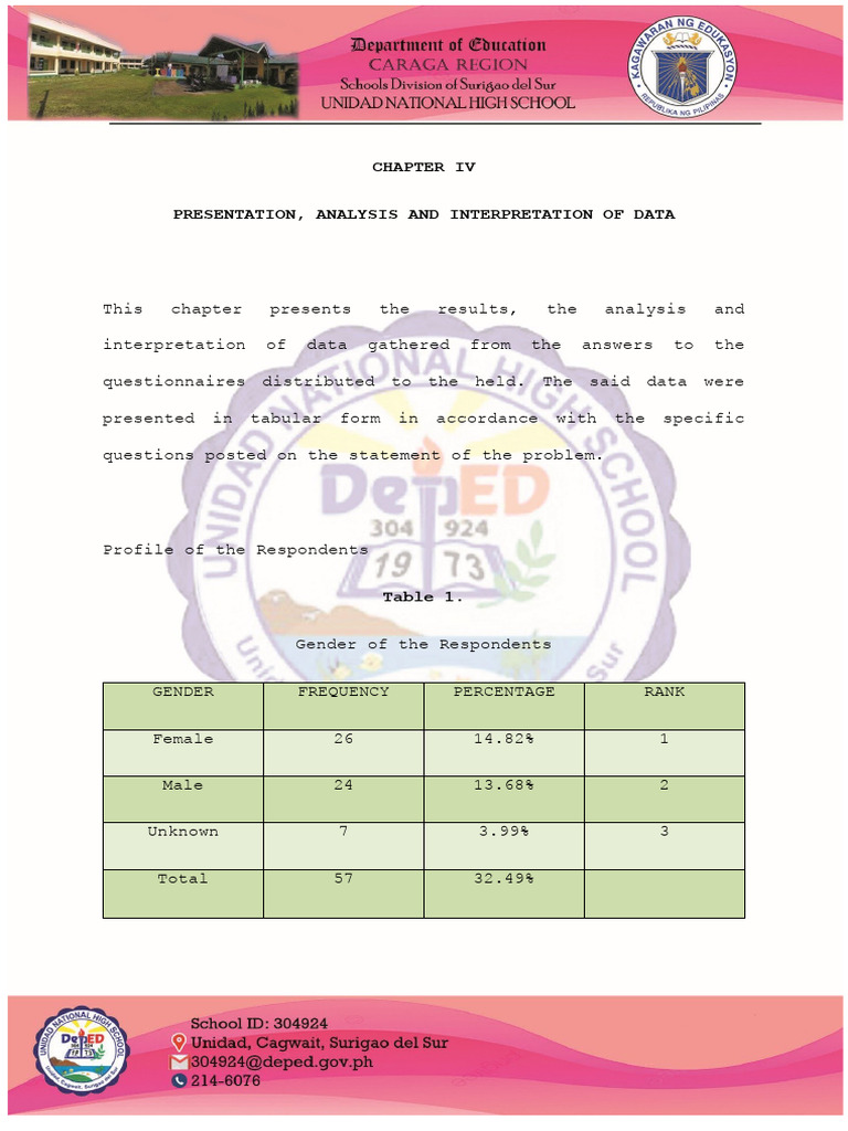 Chapter 4 English | Download Free PDF | Survey Methodology | Statistics