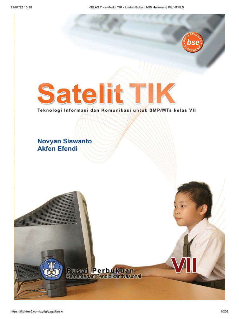 KELAS 7 - E-Modul TIK - Unduh Buku - 1-50 Halaman - FlipHTML5 | PDF