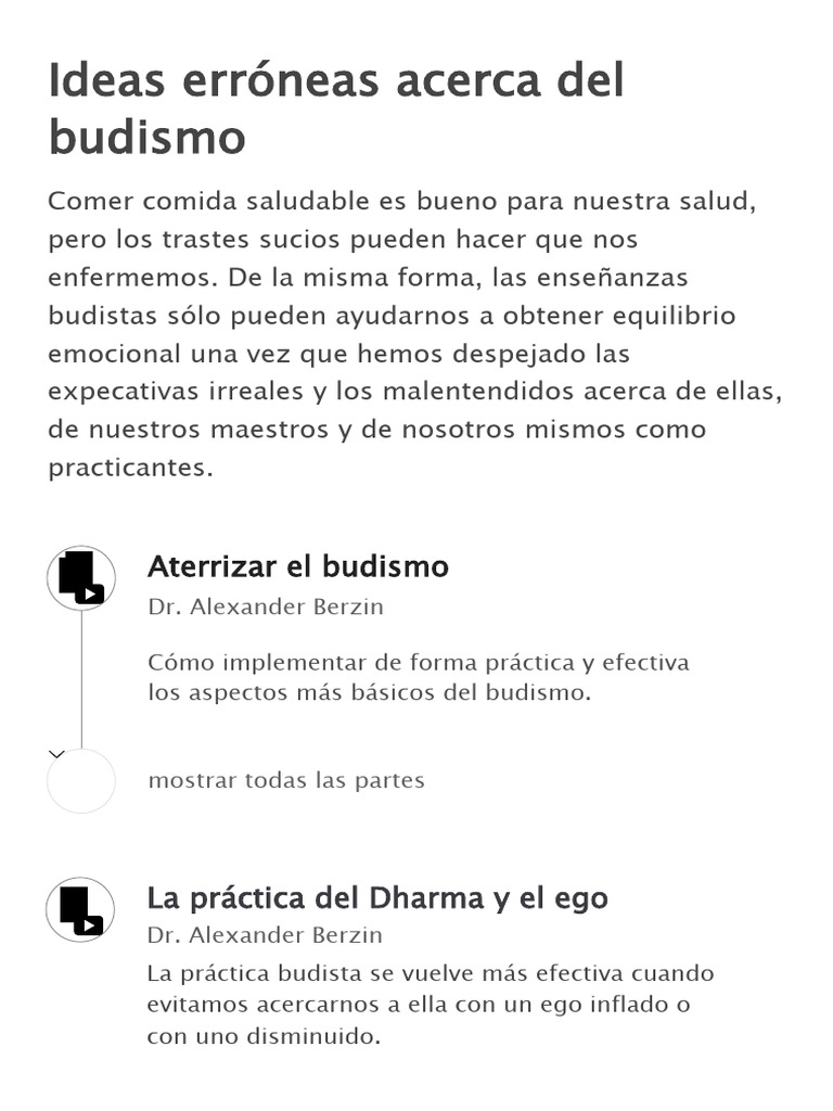 Acerca Del Budismo - Budismo Tibetano 2 - Study Buddhism | PDF