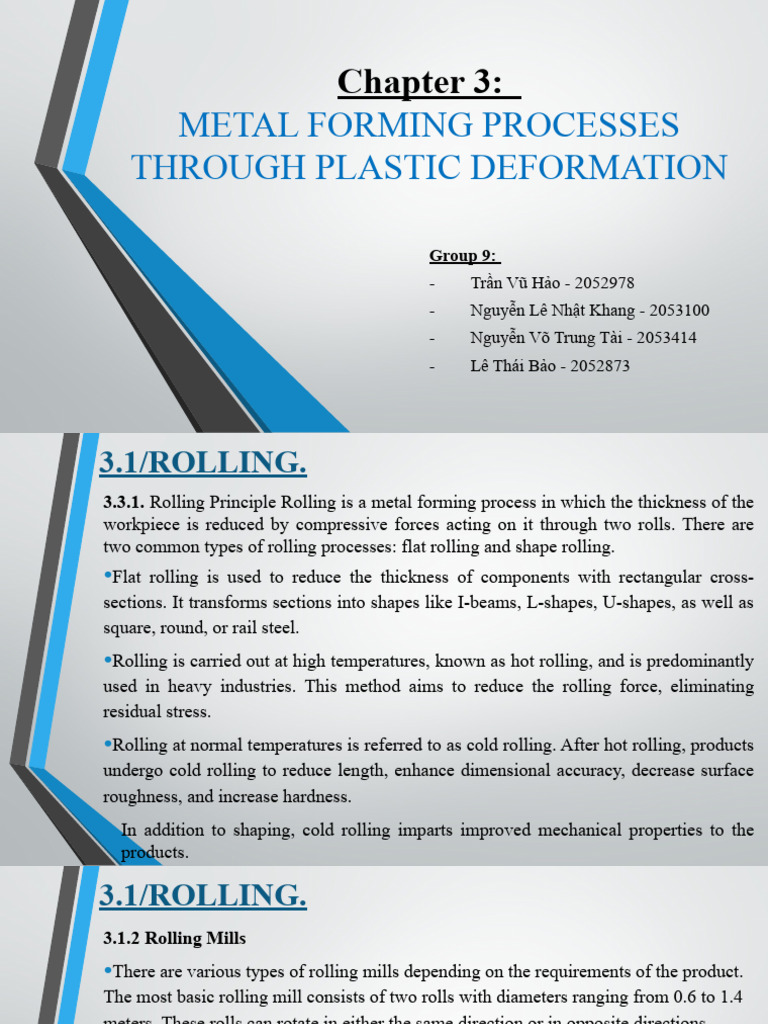 Chapter 3 | PDF | Forging | Extrusion