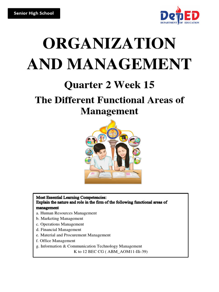 Super FINAL ORGANIZATION AND MANAGEMENT Q2 Week15 | PDF | Procurement ...