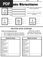Lewis Dot Diagram Worksheet | PDF | Chemical Elements | Proton