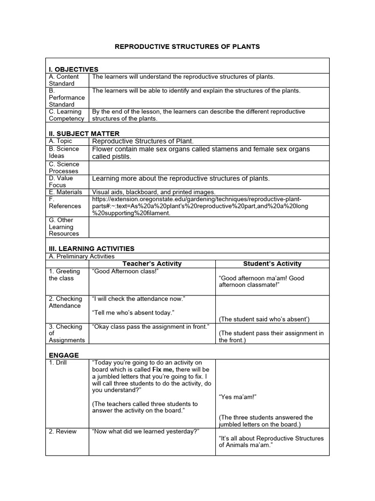 Structures of Plants | Download Free PDF | Flowers | Petal