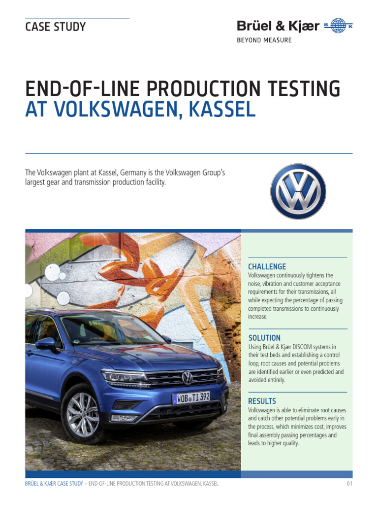 Case Study - Case Study - End-Of-Line Production Testing at Volkswagen ...