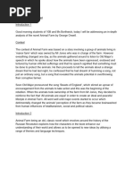 Old Major's Speech 1 | PDF