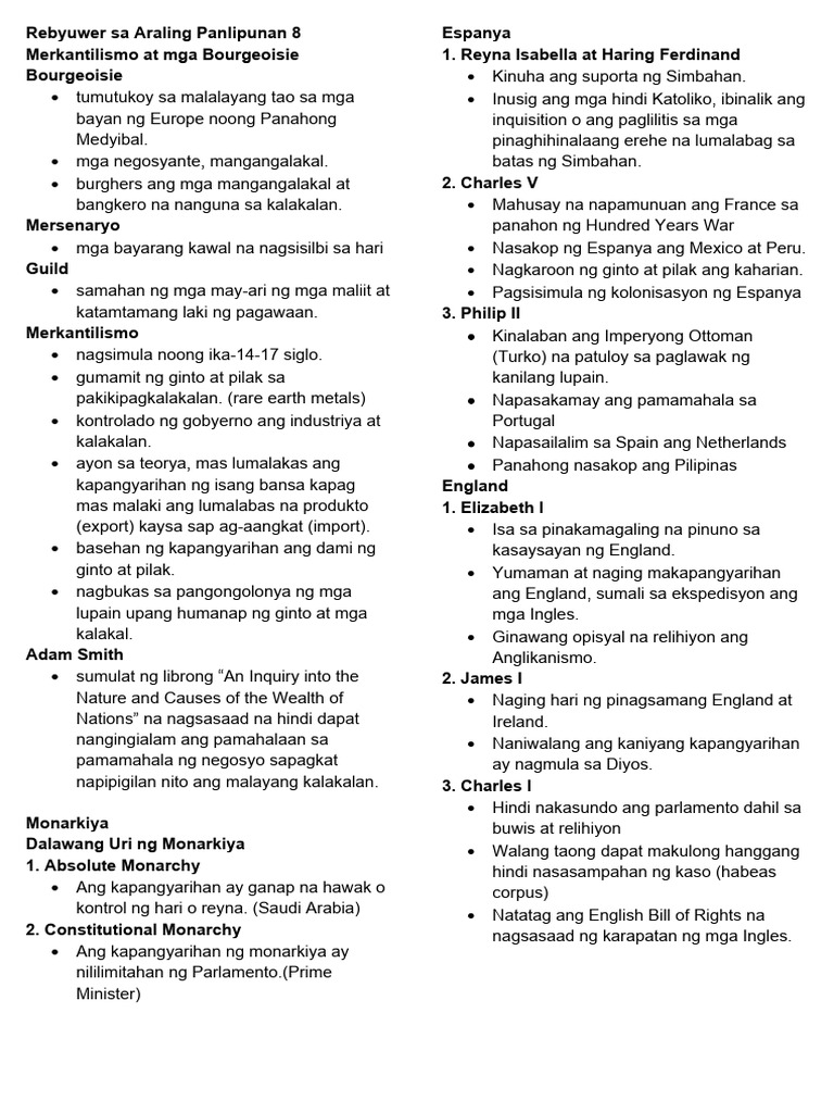 Ap 8 4th MT | PDF