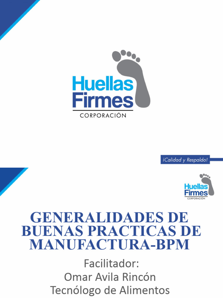 Generalidades BPM (1) | PDF | Alimentos | Nutrientes