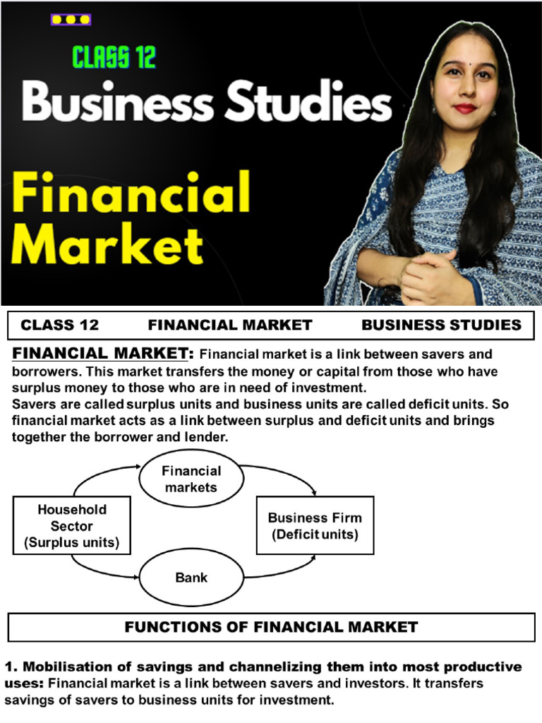 Chapter 10 Financial Market | PDF
