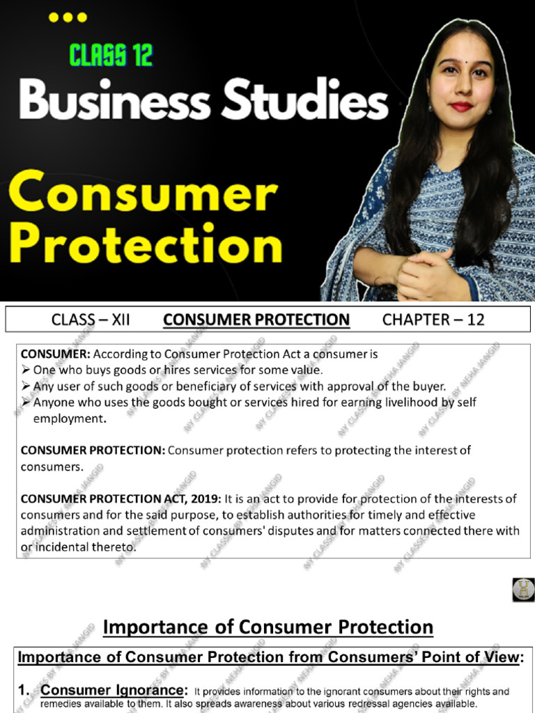 Chapter 12 Consumer Protection | PDF