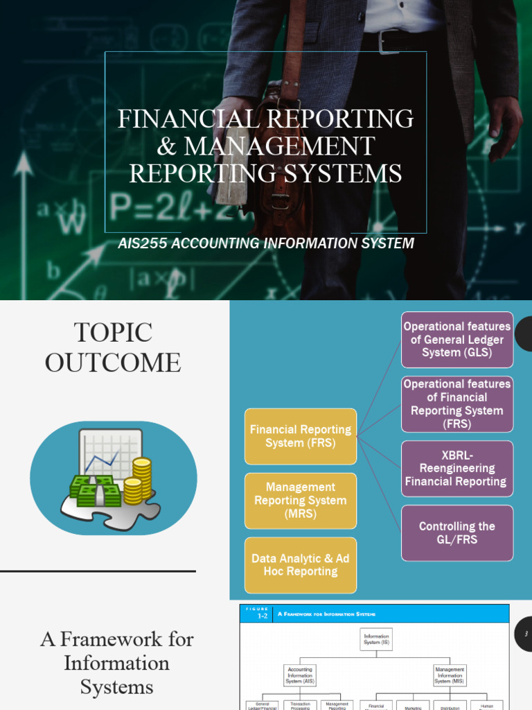 AIS255 CH 8 Financial Reporting & Management Reporting Systems ...