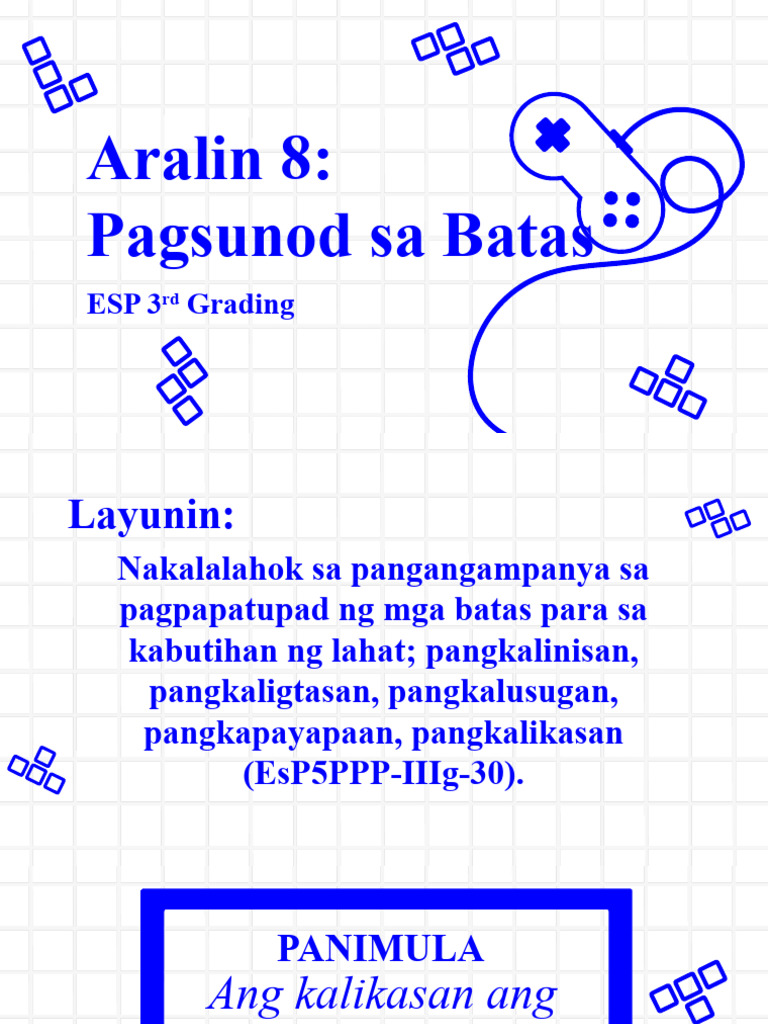 ESP 3rd Q ARALIN 8 | PDF