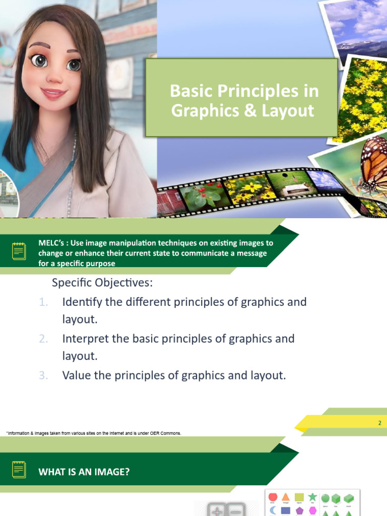 Principles of Graphics and Layout | PDF | Image Editing | Graphics