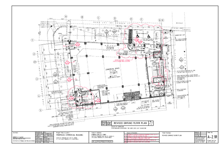 A-2.1r Revised Ground Floor Plan | PDF