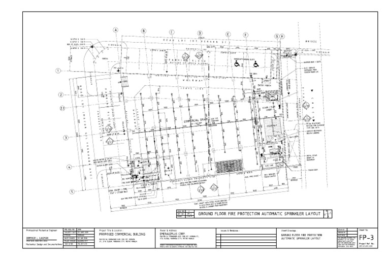 FP-3_GF Sprinkler Layout | PDF