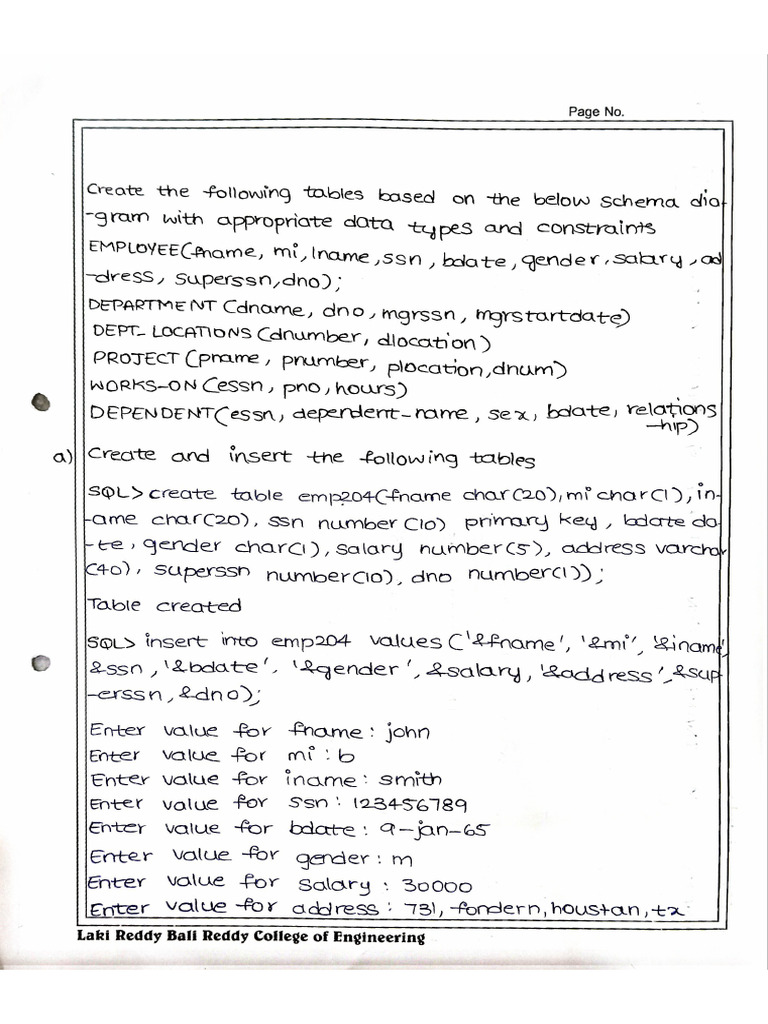 Dbms Experiment 3 Pdf