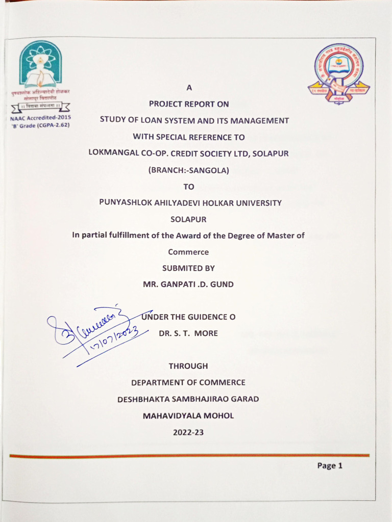 Project Report | PDF