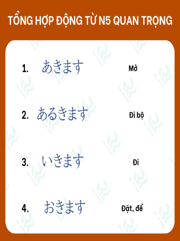 [Tailieutiengnhat.net] Tong Hop Dong Tu n5 | PDF