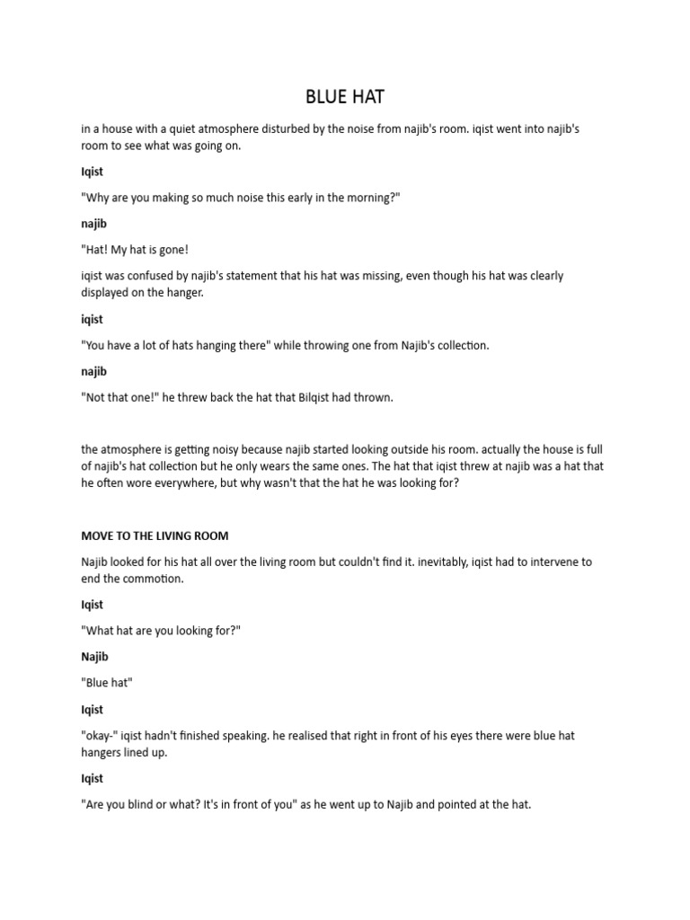 Blue Hat Skrip PDF