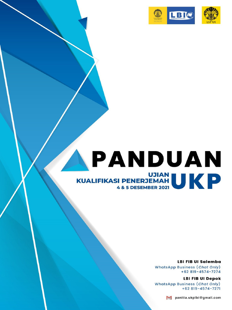 UKP 2021 Buku Panduan | PDF