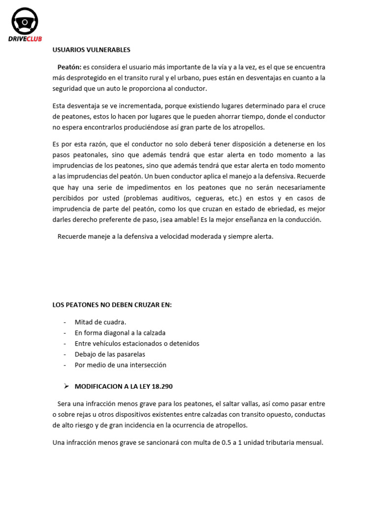 Usuarios Vulnerables Peatón: Es Considera El Usuario Más Importante de La Vía y A La Vez, Es El ...