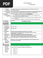 Grade 10 Mathematics - The Midpoint Formula | PDF | Geometry | Mathematics