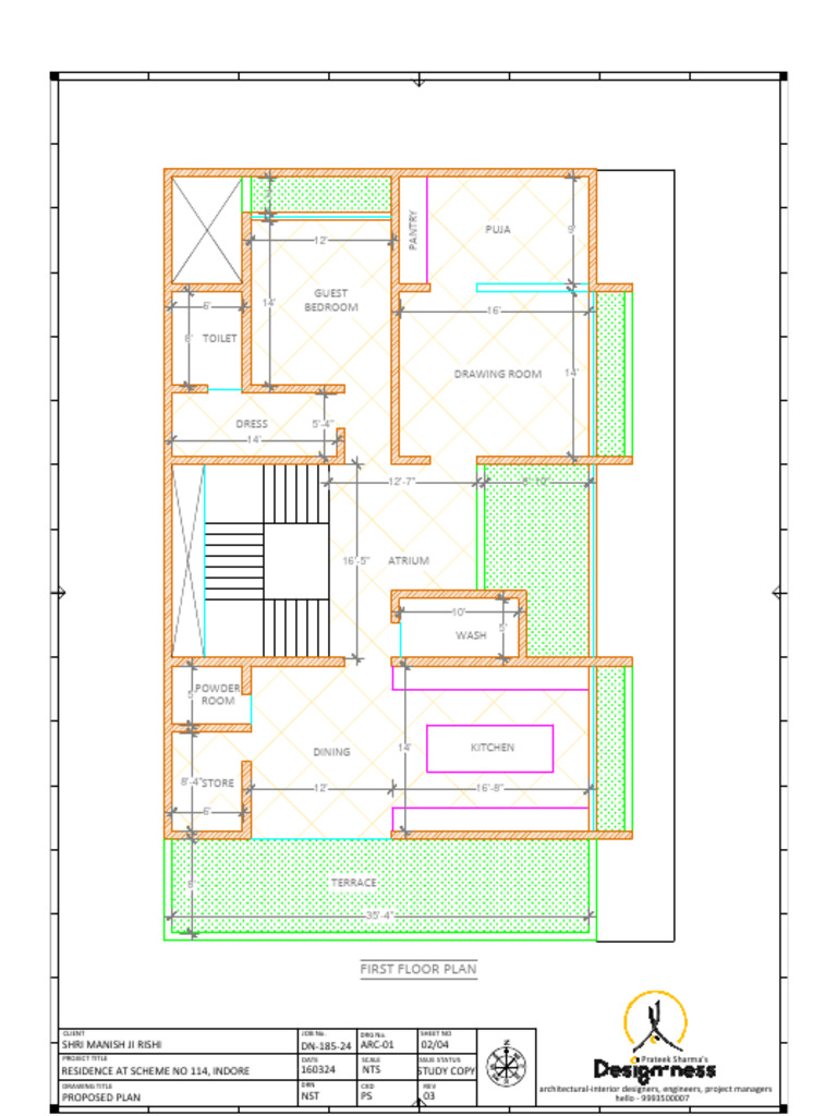 Manish Ji Rishi Home Prop Plan 2 R3 | PDF | Room