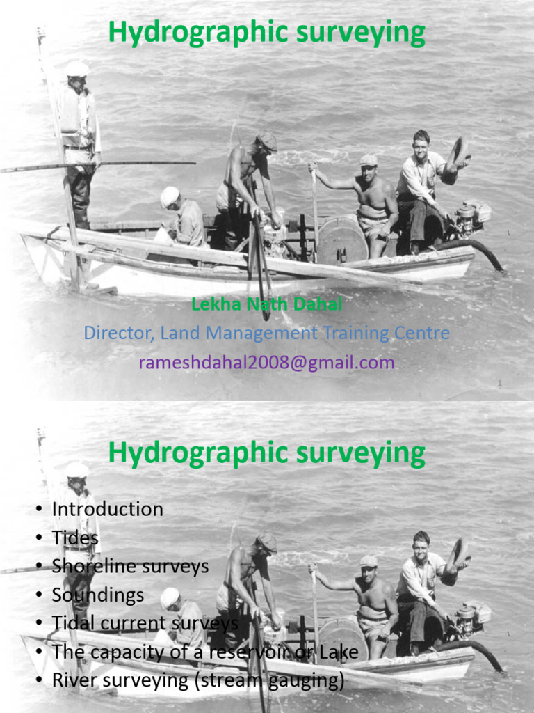 Hydrographic Survey | PDF