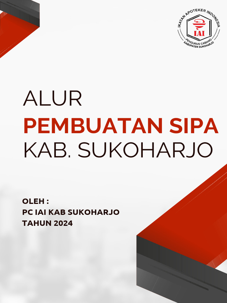 Alur Pengajuan Sipa Kab Sukoharjo 2024 | PDF