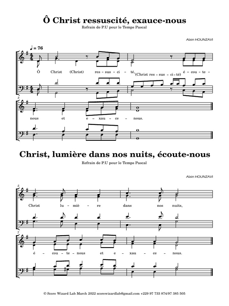 Prières Universelles Pour Pâques | PDF