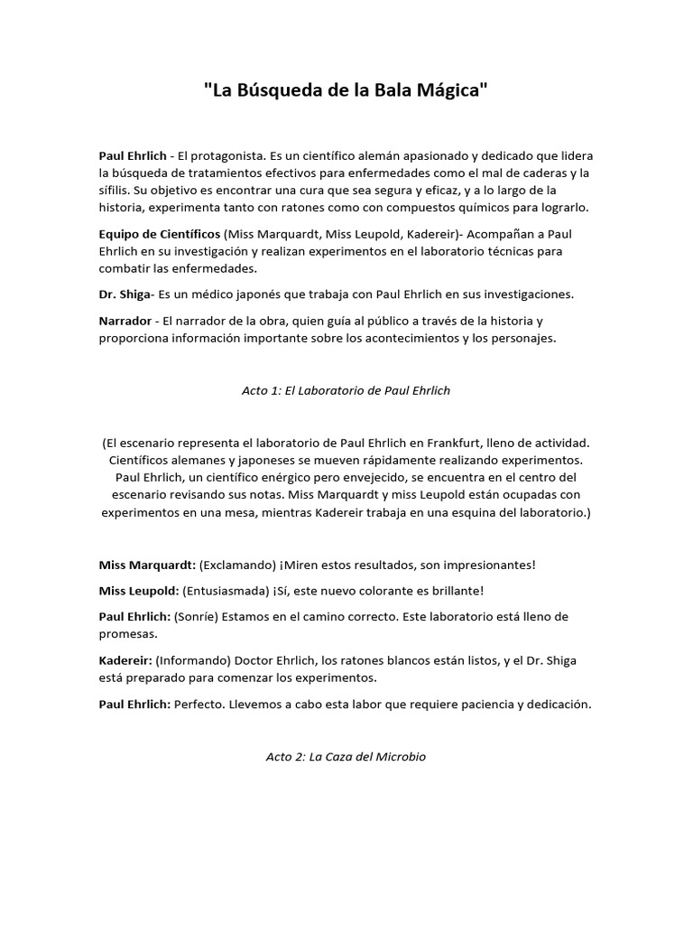 La Búsqueda de La Bala Mágica | PDF | Medicina