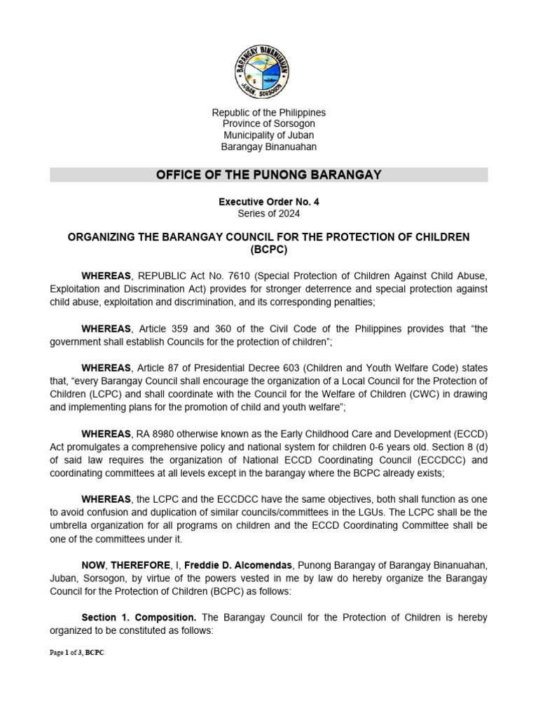 BCPC Juban | Download Free PDF | Justice | Crime & Violence