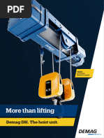 Demag Hoists Catalog | PDF | Electric Motor | Crane (Machine)