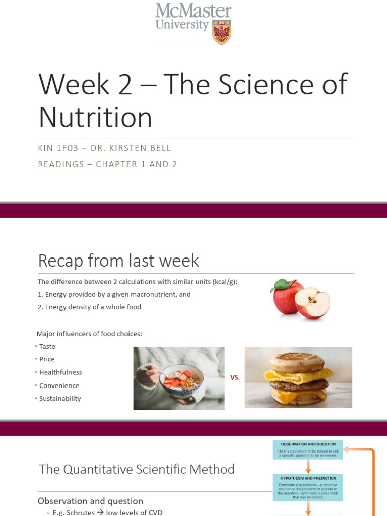 Understanding Nutrition Science Basics | PDF