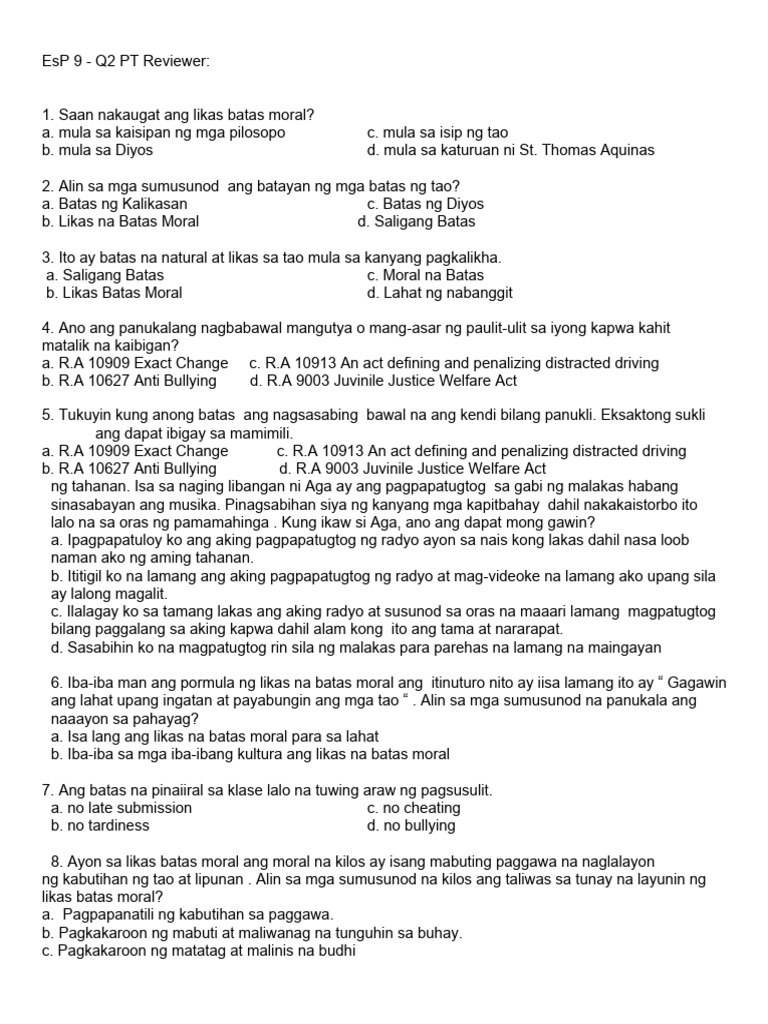 Q2 PT Reviewer | PDF