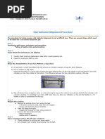 Dail Indicator Shaft Alignment (Sag) | PDF | Equipment | Tools
