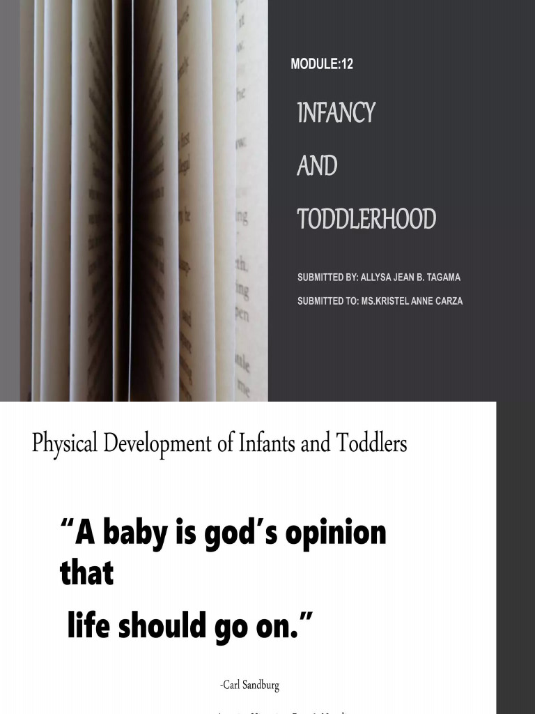 Toddler and Infancy | PDF