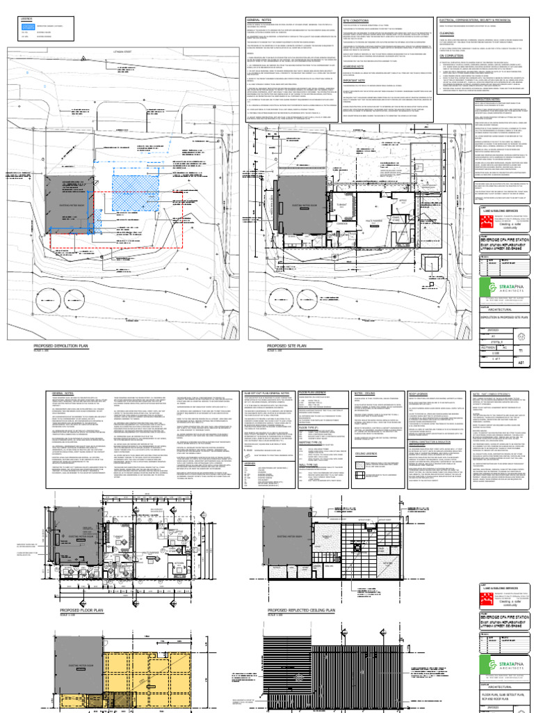 03 Architectural Drawings | PDF | Road Surface | Demolition
