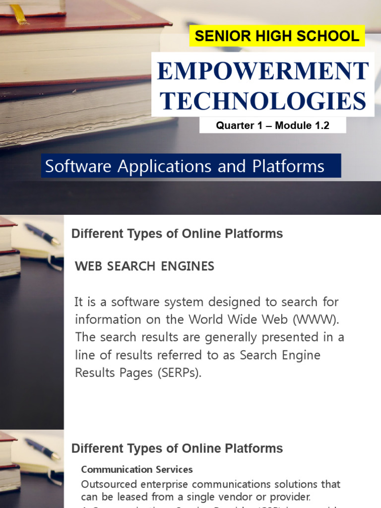 E Tech Lesson 1.2 | PDF | Popular Culture & Media Studies | Social Media