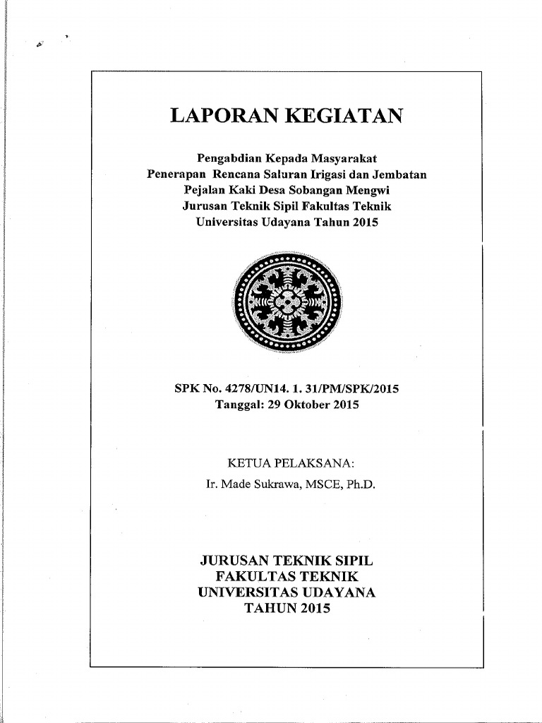 Lapo Pengabian Udayana | PDF