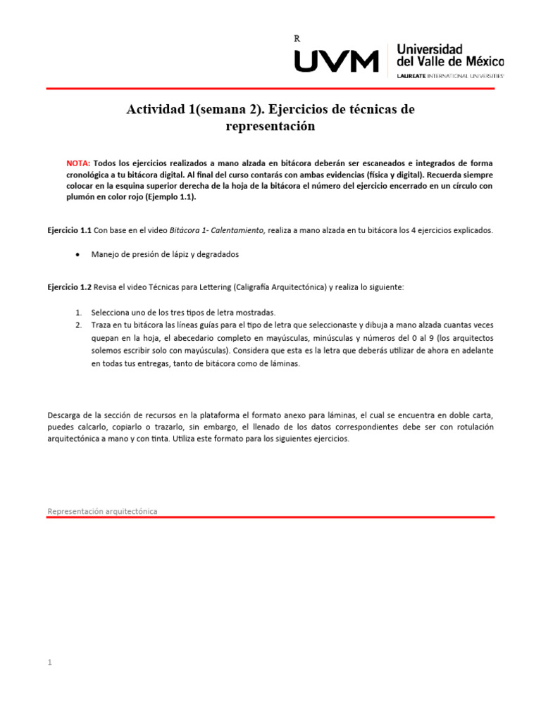 U1 - A1 - Ejercicios de Trazo y Calidad en Línea | PDF