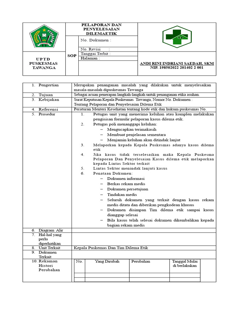 Sop - Program P2P | PDF