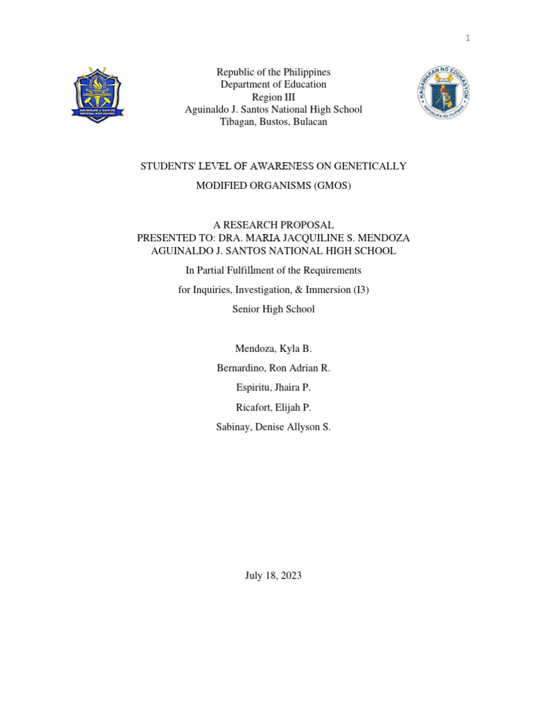 GMO Final 1 | PDF | Genetically Modified Organism | Genetic Engineering