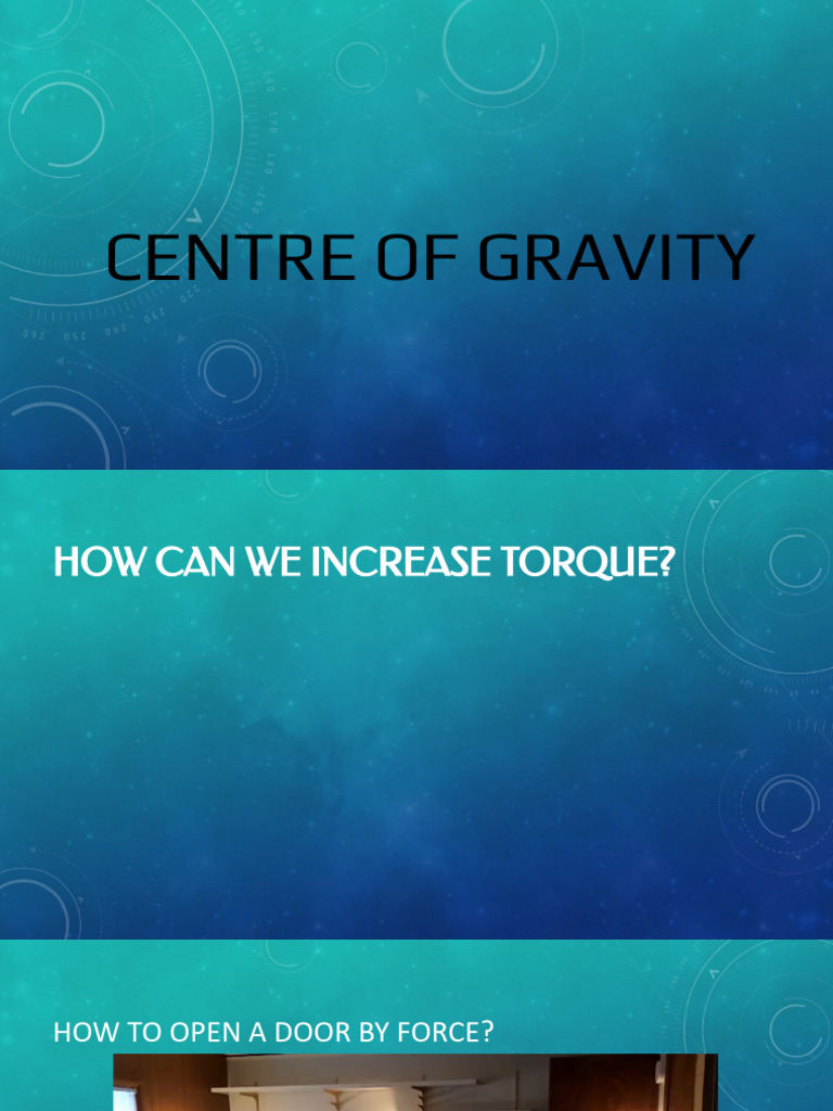 Center of Gravity | PDF | Center Of Mass | Force
