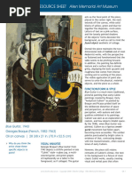 Cubism Study Sheet | PDF | Cubism | Plastic Arts