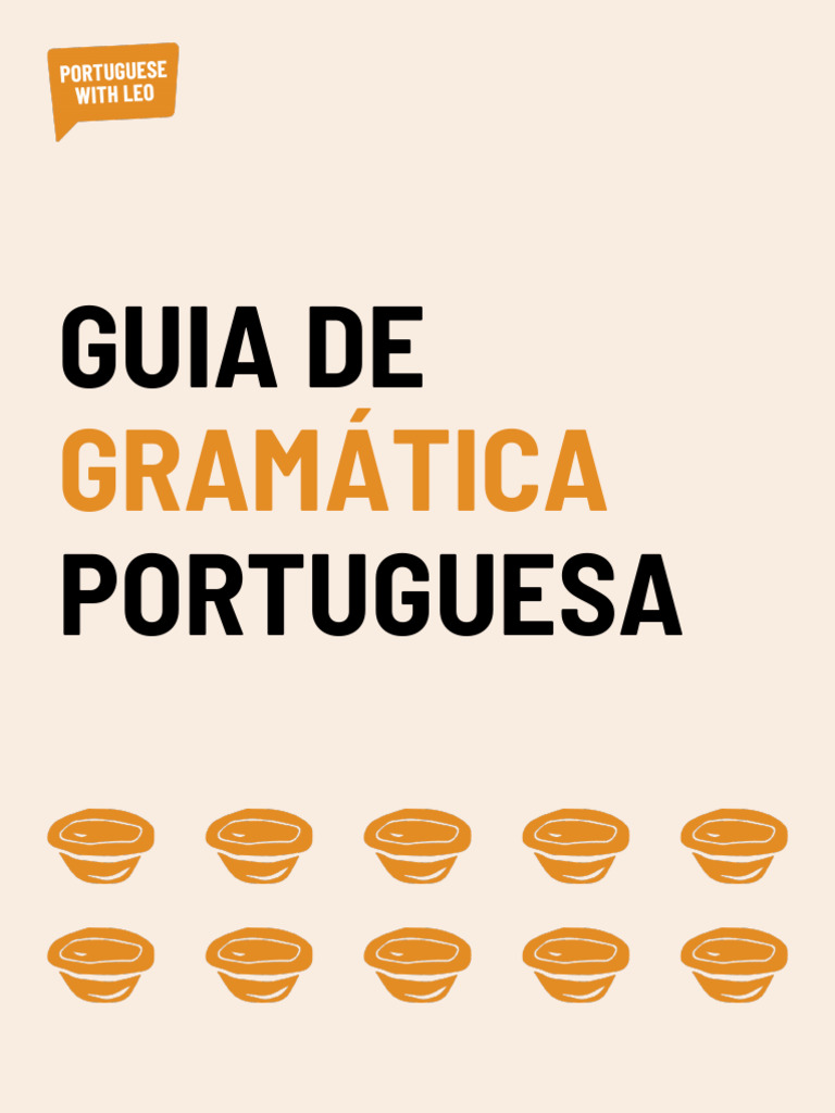 Guia de Gramática Portuguesa | PDF | Pronome | Sintaxe