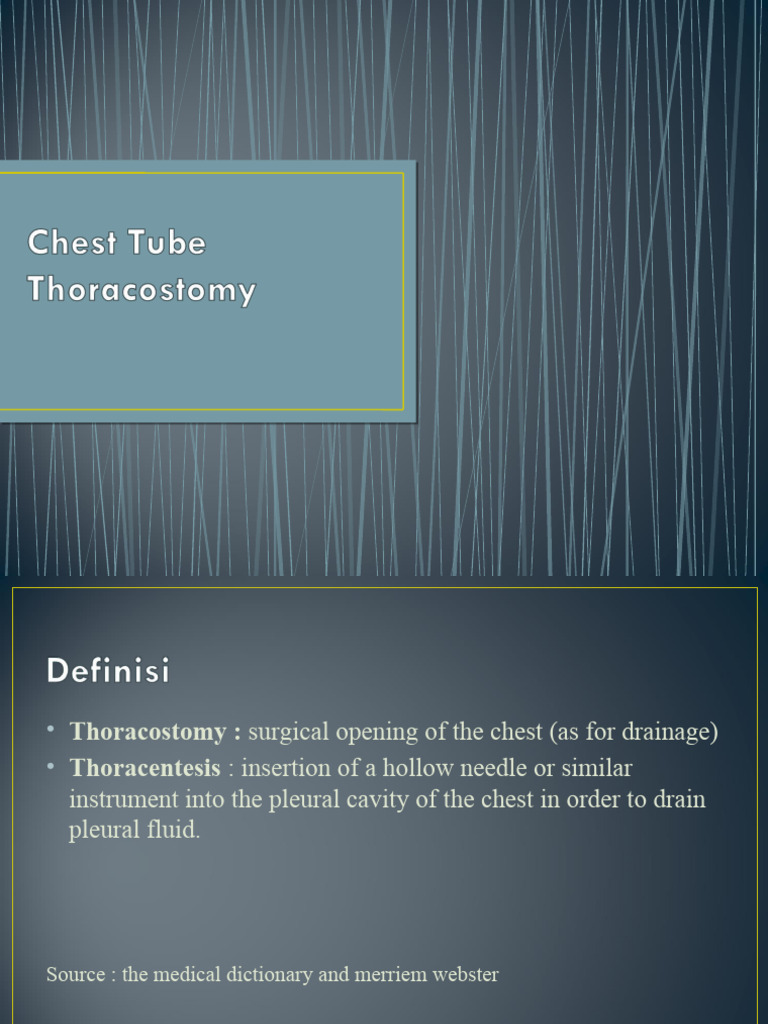 Thoracostomy and Pleural Procedures Guide | PDF | Respiratory System ...