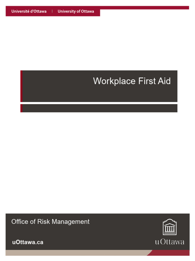 Workplace First Aiders Program | PDF | First Aid | Cardiopulmonary ...