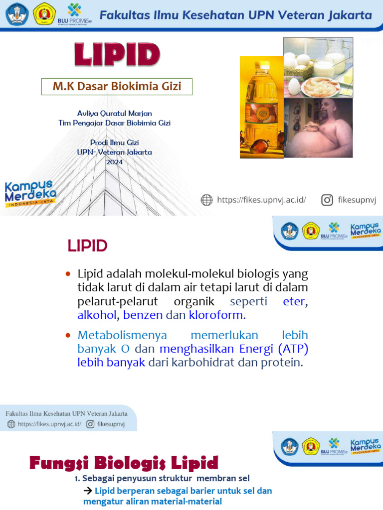 TM 3 Biokimia Lipid 1 | PDF
